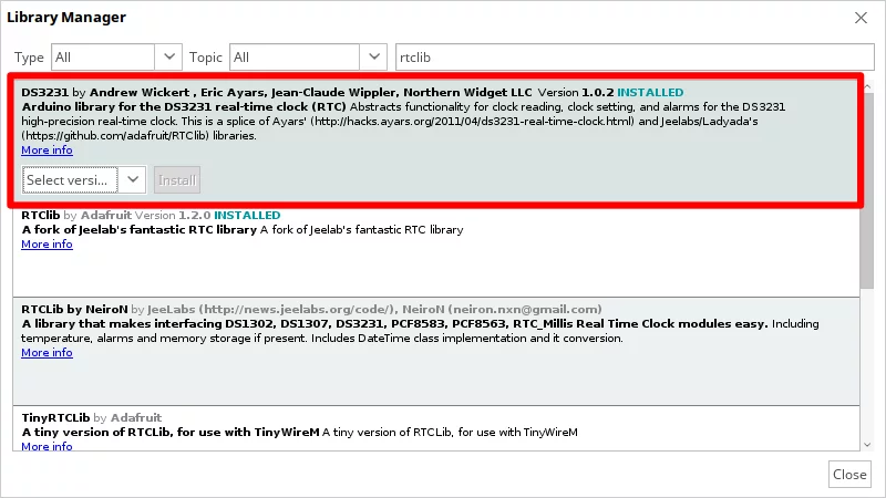ESP8266 Arduino IDE - Setting Modul RTC DS3231 - Warriornux